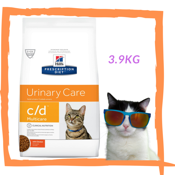 Hill's Prescription Diet c/d Multicare Cat with Chicken 3.9kg | Lazada