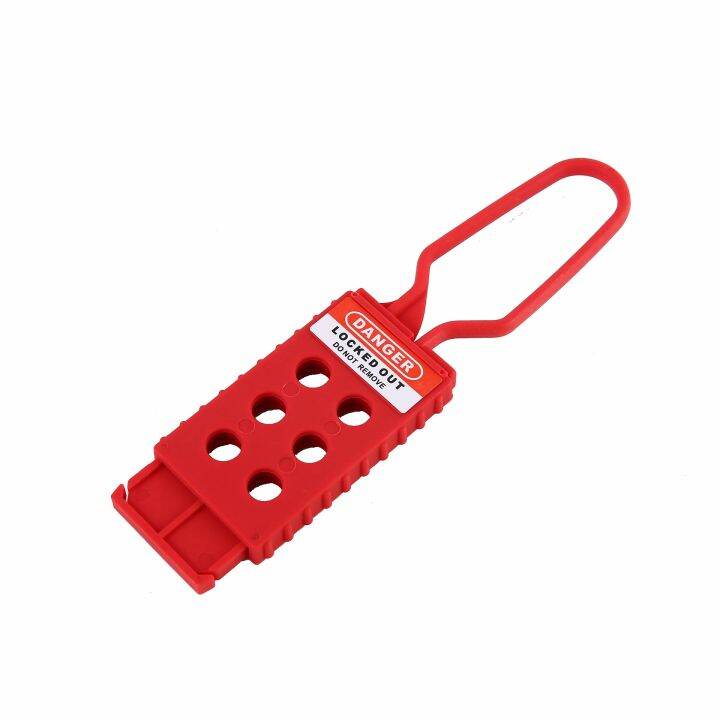 HN-01 4 HOLES NYLON HASP for Electrical Lockout Tagout | Lazada PH