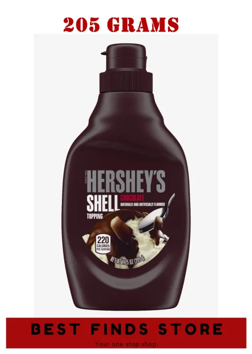 HERSHEY'S Milk Chocolate Shell Topping 7.25oz (205g) | Lazada PH