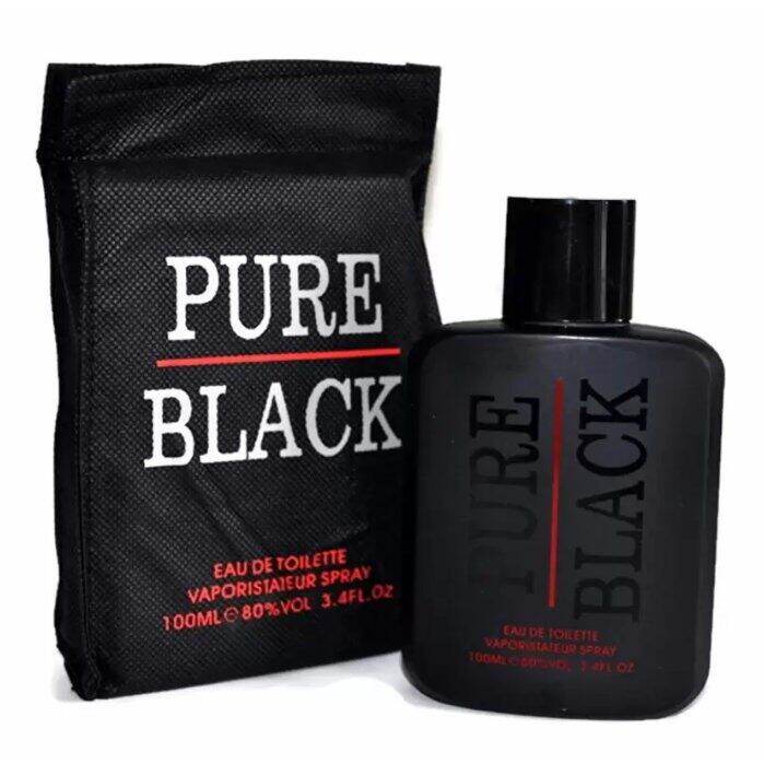 Pure Black Eau De Toilette Perfume For Men 100ml | Lazada