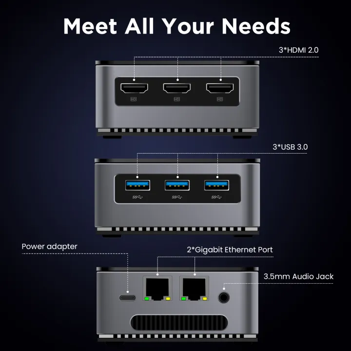 ZX01PRO Windows 11 Intel 11th Gen Quad Core Gaming Computer Windows 10 ...