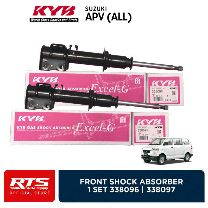 KYB Kayaba Excel G Front Shock Absorber Suzuki APV (ALL) 2006 - 2018 338096 338097 1 set | Lazada PH