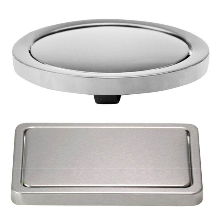 Kitchen Flap Lid Stainless Steel Flush Recessed Built-In Balance Flap ...