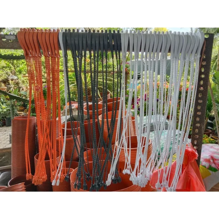 Baba High Quality Plastic / Iron Flower Pot Hanger / Tali Gantung Pasu ...