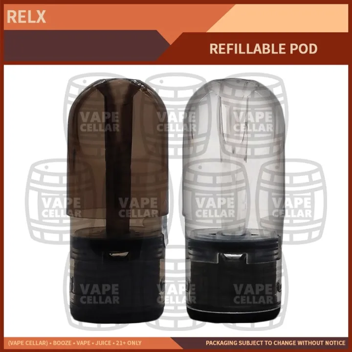 Relx Refillable Replacement Pod Cartridge Vape Replacement Juice E ...