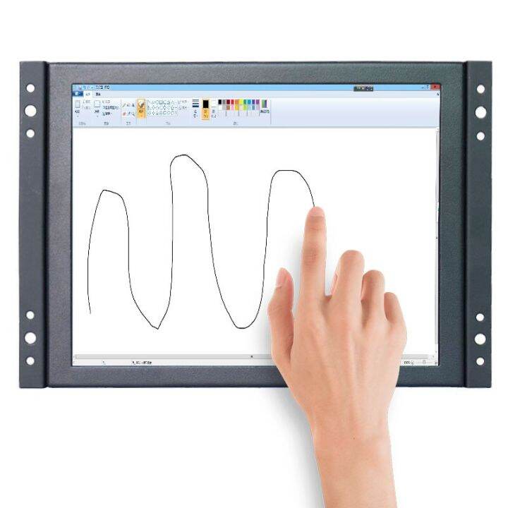 10 Inch Touch Monitor Screen 16:9 800*600 LED LCD Open Frame Display ...