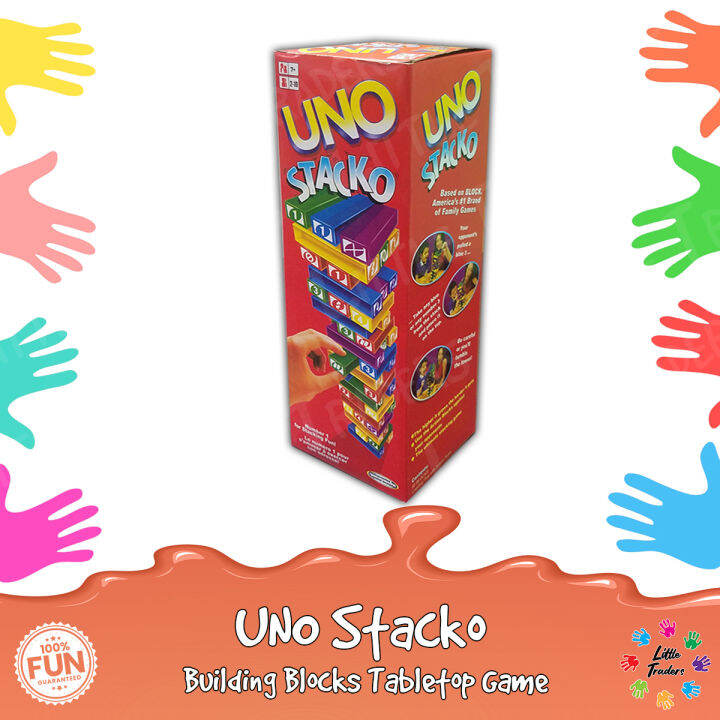 UNO Stacko || Building Blocks Stacking Game, Tabletop Games, Board ...