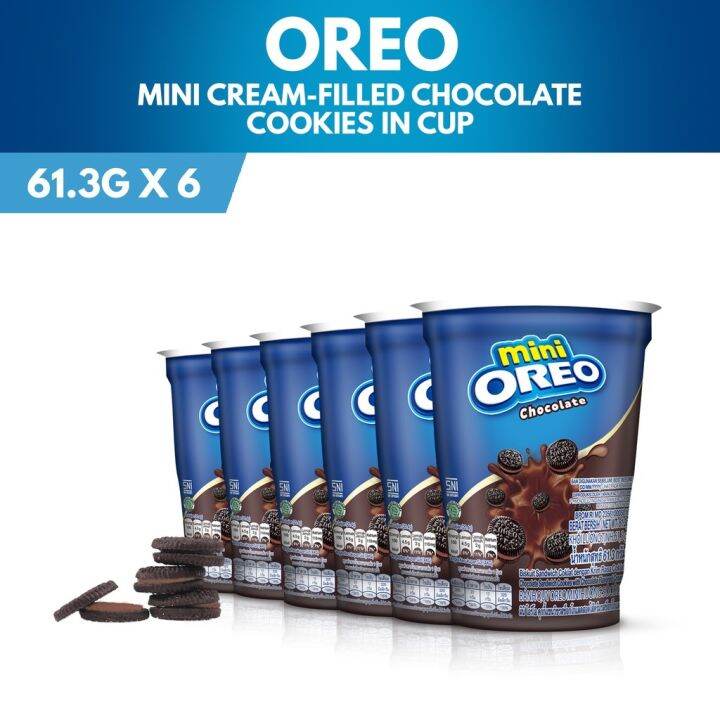Mini Oreo Cup Chocolate 63.1g (Pack of 6) | Lazada PH