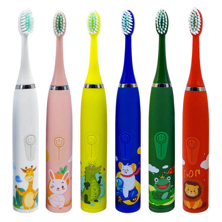 Child Toothbrush Electric Tooth Brush Sonic Toothbrush for Children ...