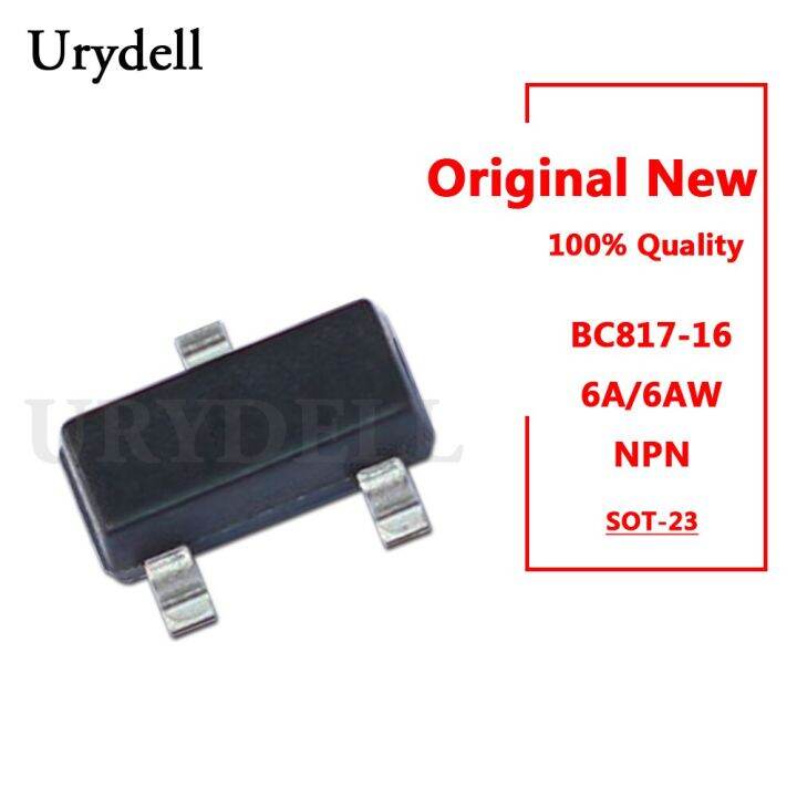 50pcs BC817 16 6A 6AW NPN Silicon AF Transistors SOT 23 New and ...