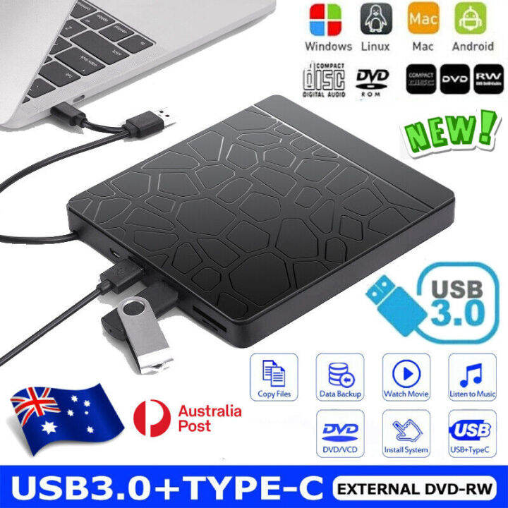 Player PC USB 3.0 HP Laptop Writer Drive For Slim CD External | Lazada PH