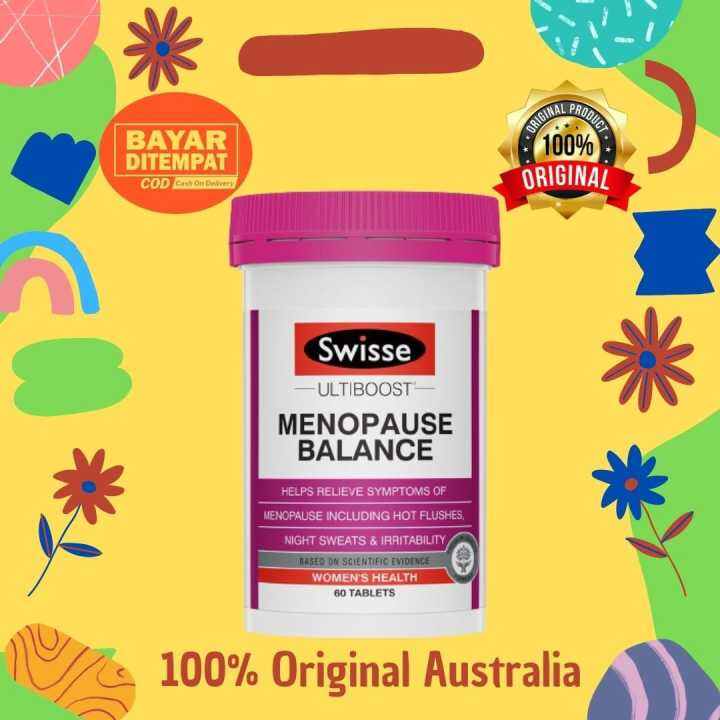 Swisse Ultiboost Menopause Balance - 60 Tablets | Lazada Indonesia