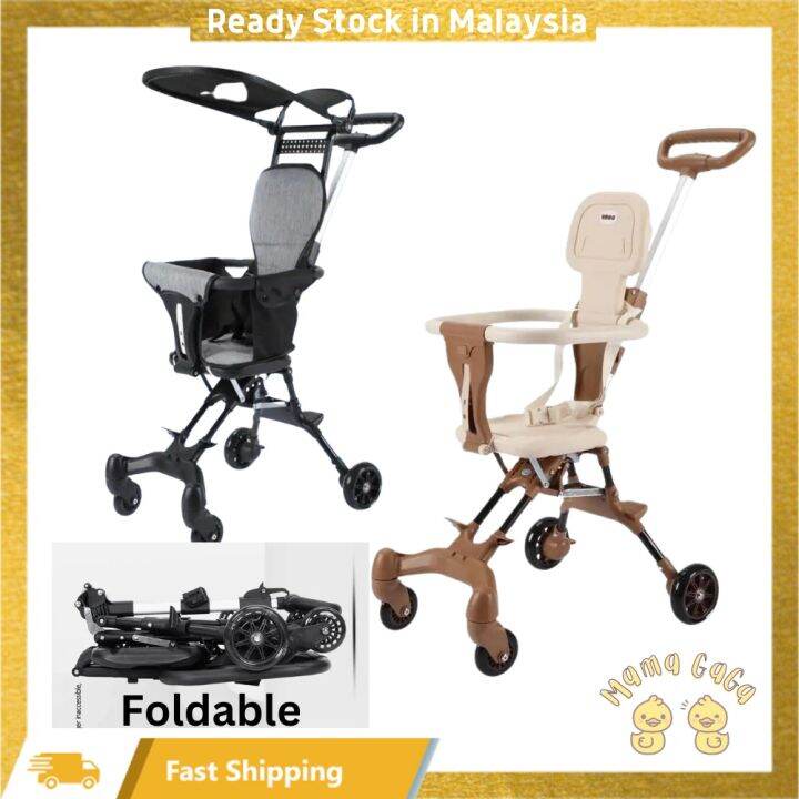 2 Way Facing Baby Stroller Magic stroller 4 wheels Ultra lightweight ...