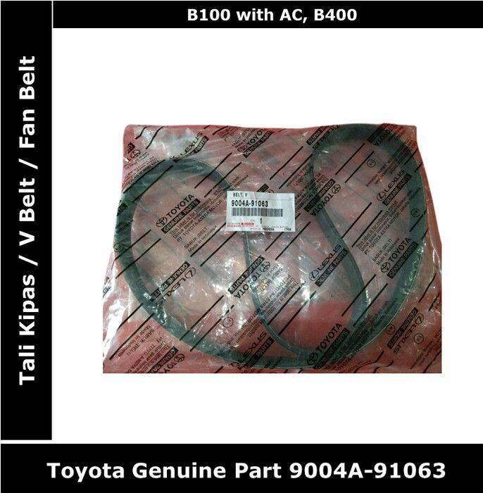 9004A-91063- V Belt / Fan Belt / Tali Kipas Agya Ayla 1Kr-Ve 1000 Cc ...