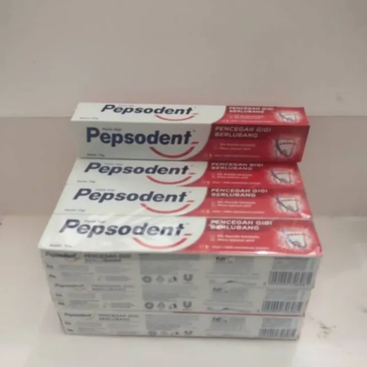 Pepsodent 75 Gram 1 Pak isi 12 Pcs | Lazada Indonesia