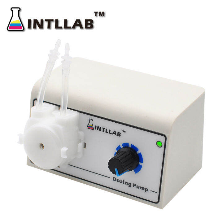 INTLLAB Peristaltic Liquid Pump Dosing Pump สำหรับ Aquarium Lab Water ...