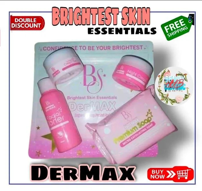 Orig BRIGHTEST SKIN ESSENTIALS DERMAX REJUVENATING FACIAL SET | Lazada PH