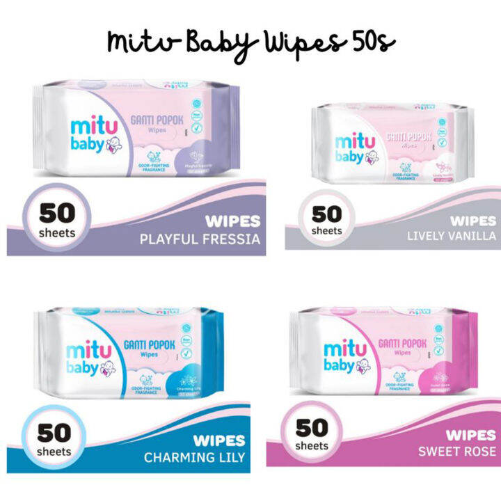 Tisu Mitu / Mitu Baby Wipes Buy 1 Get 1 - Tisu Basah Mitu 50 Sheet ... Tisu Mitu / Mitu Baby Wipes Buy 1 Get 1 - Tisu Basah Mitu 50 Sheet ...