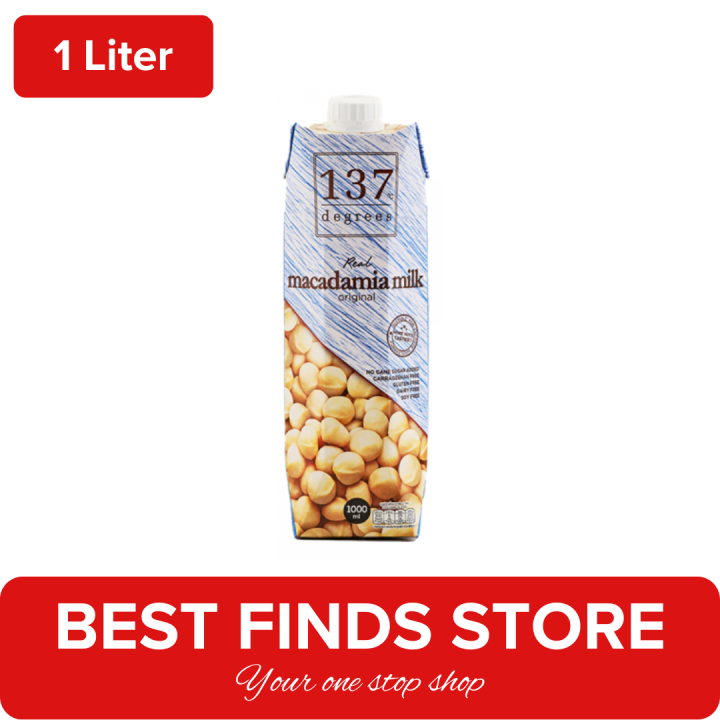 137 Degrees Real Macadamia Nut Milk Original 1L | Lazada PH