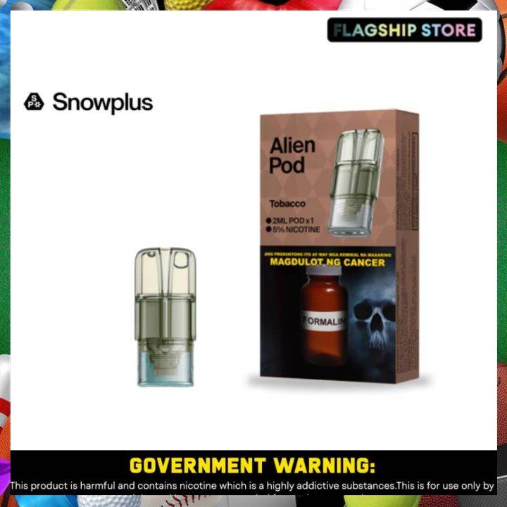 Snowplus Alien Pod Flavors for Alien X/Air - Single Pod | Lazada PH