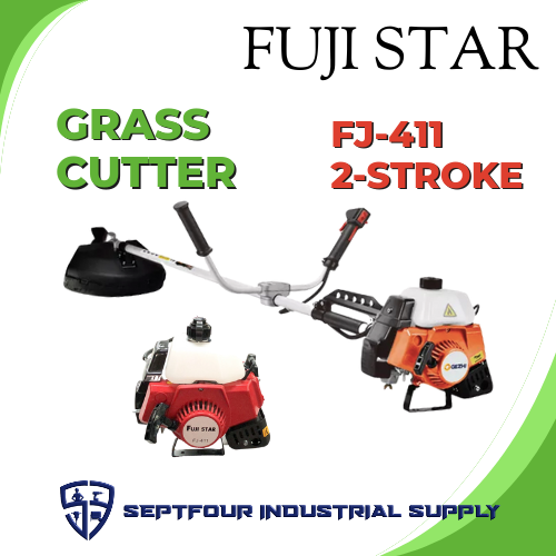Fuji Star Gasoline Grass Cutter 2-Stroke (FJ-411) / 4-Stroke (FS-315 ...