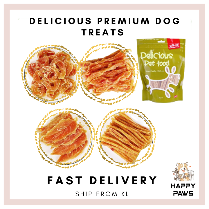 Delicious Premium Dog Treat / Chicken Strips / Dog Jerky / Dog Training ...