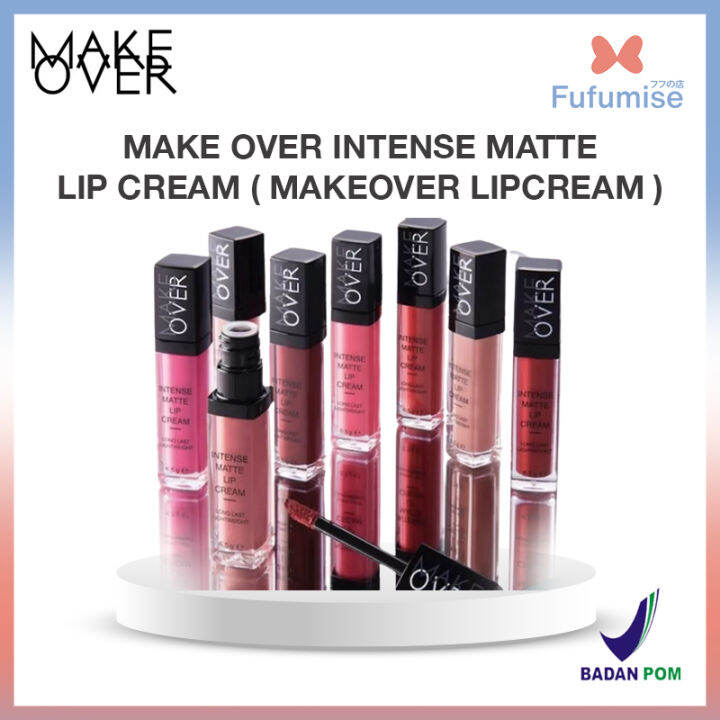 Make Over Intense Matte Lip Cream ( Makeover lipcream ) (BPOM) | Lazada Indonesia