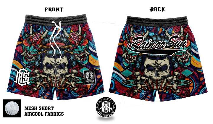 ROS MS25 TRENDY MESH SHORT full sublimation high quality fabrics ...