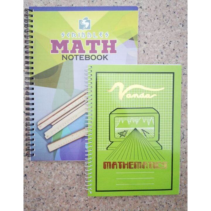 [SCRIBBLES Vanda] Math Notebook[2 size] | Lazada PH