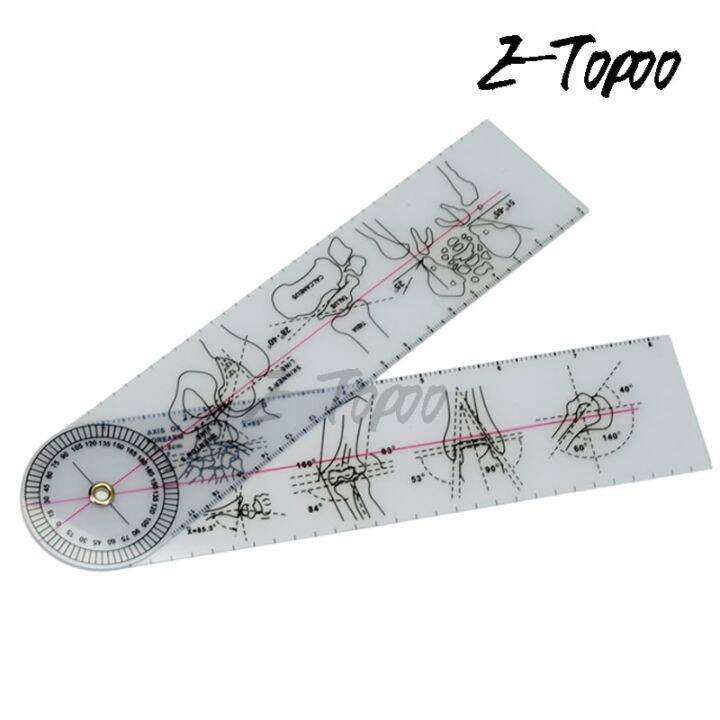 8inch ruler Goniometer Angle ruler Spinal goniometer Bone measurements ...