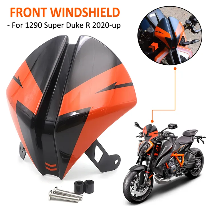 1290 Super Motorcycle Fly Screen Front Windshield Windscreen Airflow ...