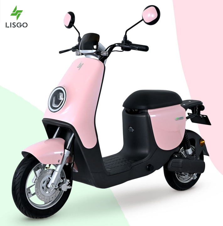 Lisgo-CT1 Motor Listrik Scooter Electric 800W Baterai 48v20Ah Tubeless ...