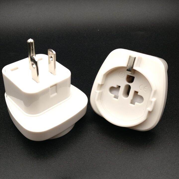White/Black 3 pin American socket adaptor Embedded Swiss Italy round ...