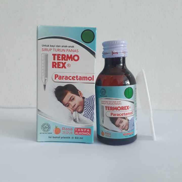 Termorex Paracetamol Rasa Jeruk 60 ml | Lazada Indonesia