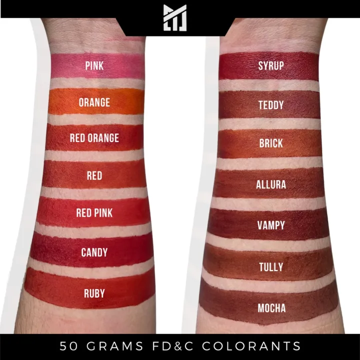 Ang pinakasikat na hit 50 GRAMS FDC Powder Pigment for Cosmetics ...
