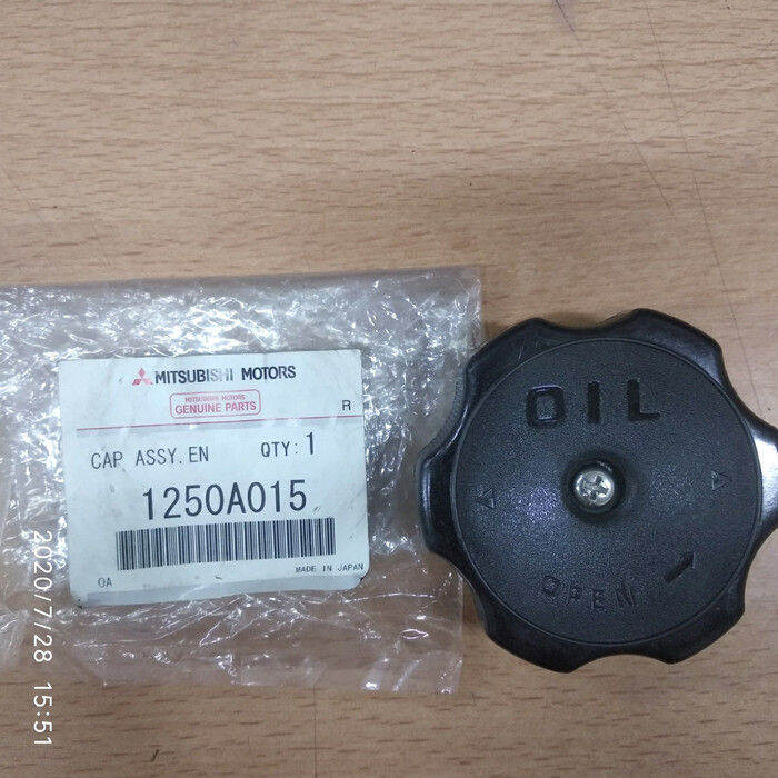 TUTUP OLI MESIN MITSUBISHI - 1250A015 CAP ASSY PAJERO/TRITON | Lazada ...