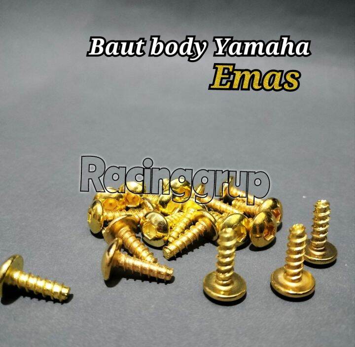 baut body motor honda yamaha bintang gold dan chrome thailand DER ...