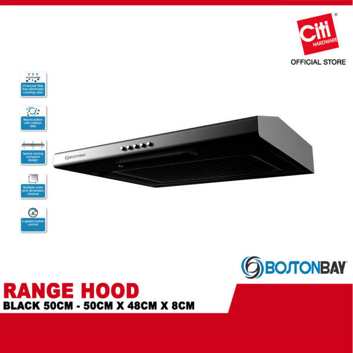 Boston Bay Kitchen Range Hood 50cm Series | Lazada PH