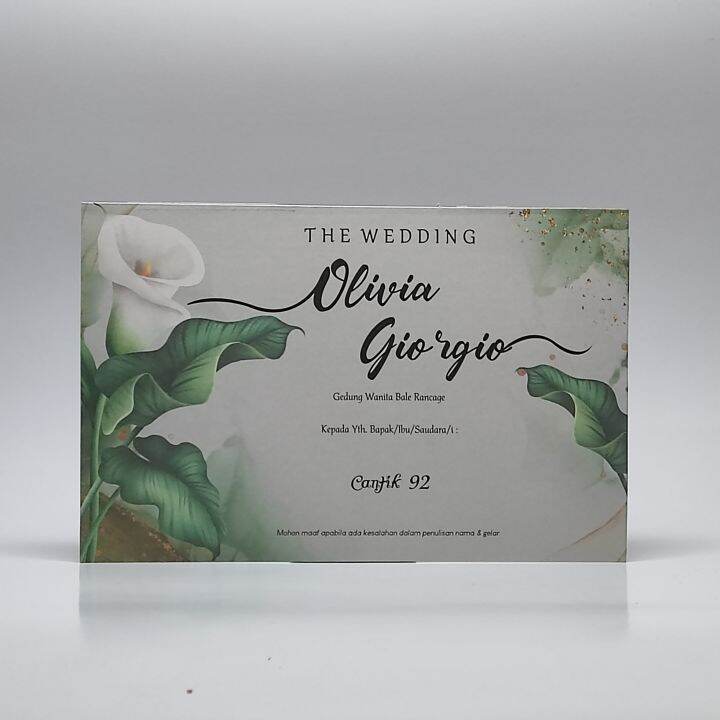 Kertas Blangko Undangan Cantik 92 Murah (100 Lembar) | Lazada Indonesia
