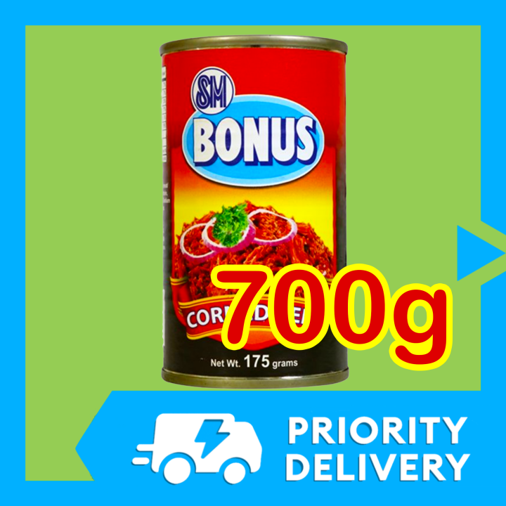 700g 4 cans SM BONUS CORNED BEEF Sale (4x 175g) Canned Goods Canned ...