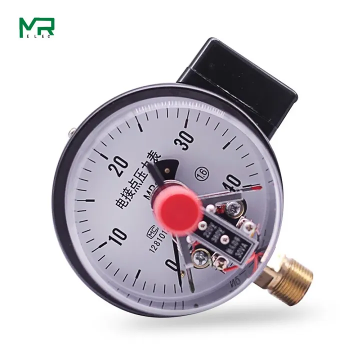 Yxc-100 Magnetic Assistant Electric Contact Pressure Gauge 0-40 1.6Mpa 220V / 380V | Lazada PH
