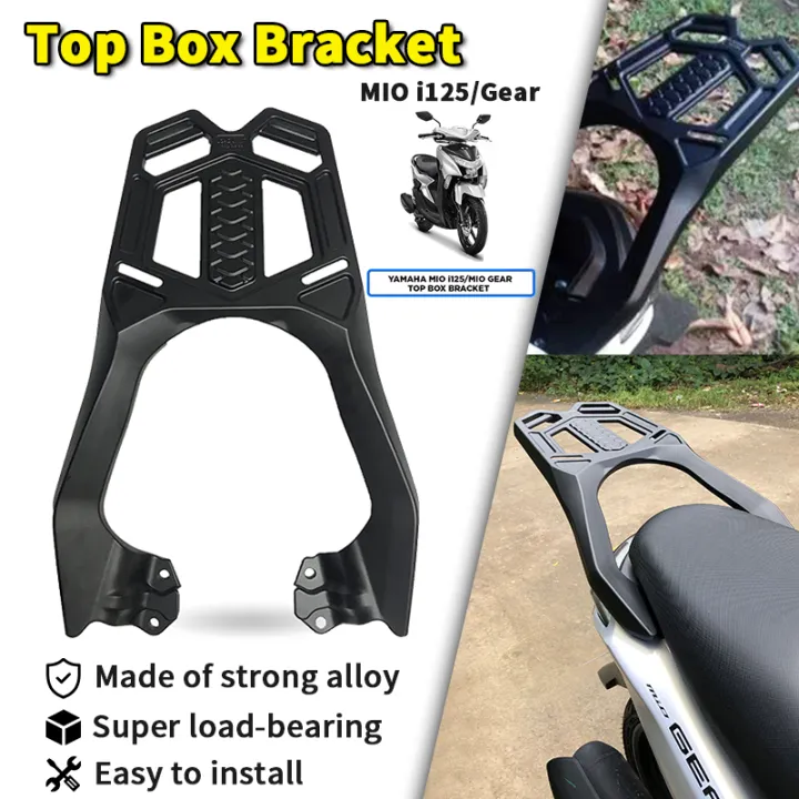 PMShop Mio i125 Eagle Bracket V5 Heavy Duty Top Box Bracket Carrier ...