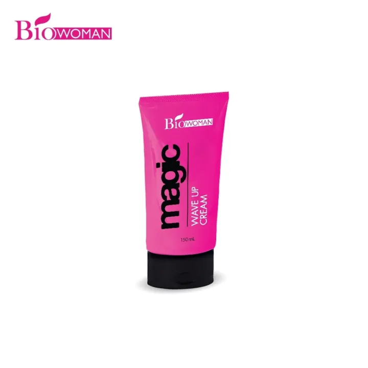 Biowoman ไบโอวูเมนส์ เมจิค เวฟอัพ (ครีมจับลอน) 150 ml. | Lazada.co.th