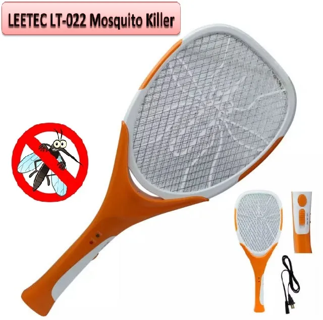 LEETEC LT-022 Rechargeable Electric Mosquito swatter with LIGHT | Lazada PH