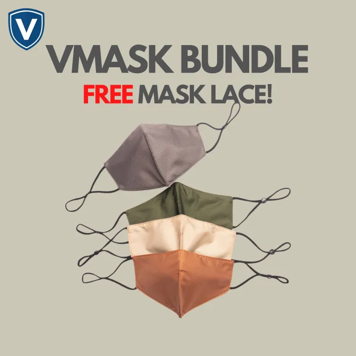 Vmask Set (washable masks with nosewire & filter pockets)| VMASKPH ...