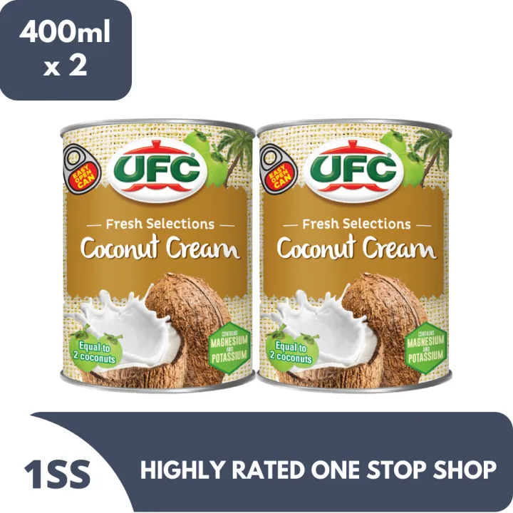 UFC Coconut Cream 400ml x 2 | Lazada PH