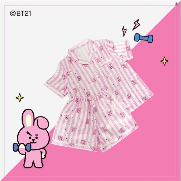 BT21 Sleepwear BTS Sleepwear chimmycookykoyamangrjshookytata bundle ...