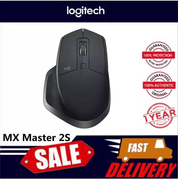 Logitech MX Master 2S Wireless USB Bluetooth Mouse สำหรับพีซี | Lazada ...