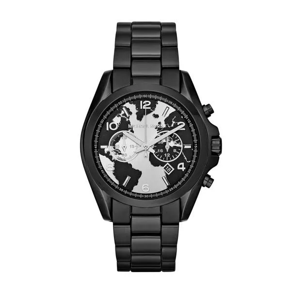 นาฬิกาผู้หญิง Michael Kors Bradshaw Limited Edition Stop Hunger Black ...