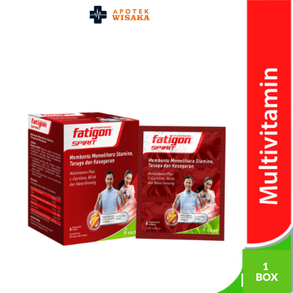 FATIGON SPIRIT TAB - 1 BOX | Lazada Indonesia